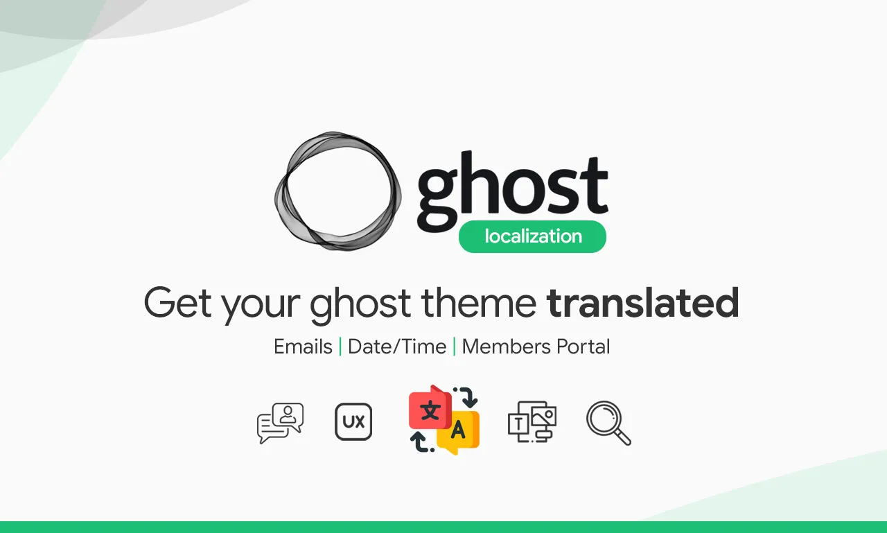 Professional Ghost CMS Translate Service